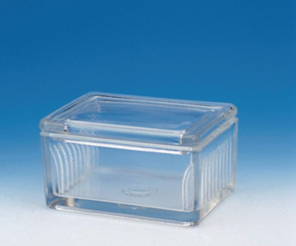 Hecht Staining Troughs Glass, Schiefferdecker for 10 Slides – Durable ...