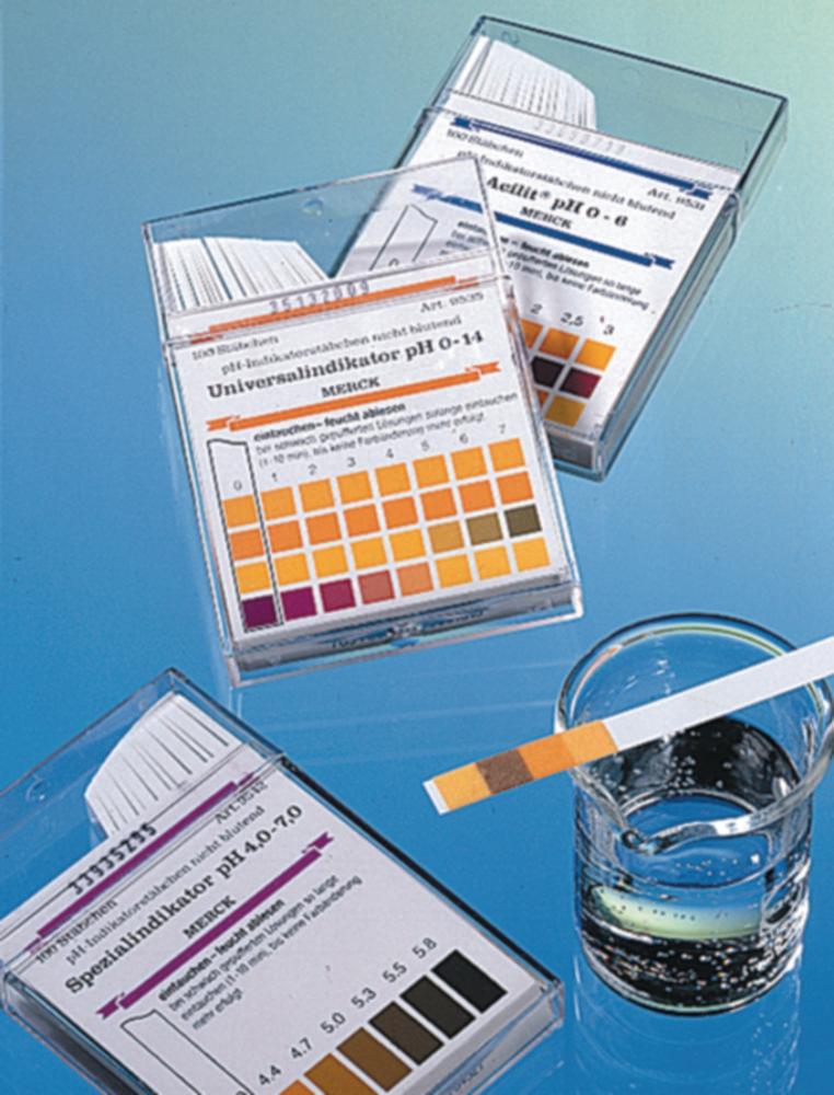 Merck pH Indicator Strips Universal 0-14 pH, Pack of 100 | LabFriend India