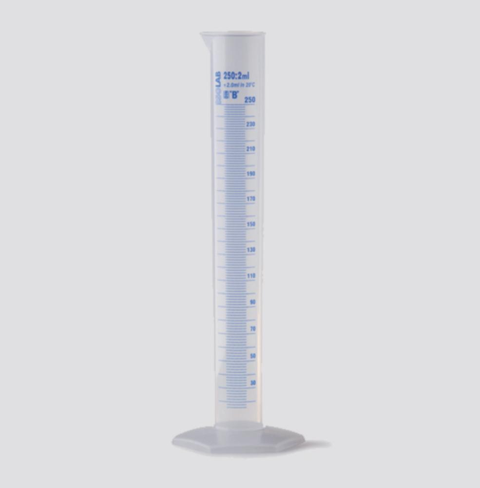 ISOLAB Measuring Cylinder, 10 mL, Tall Form, PP, CLB, Blue Scale | LabFriend India