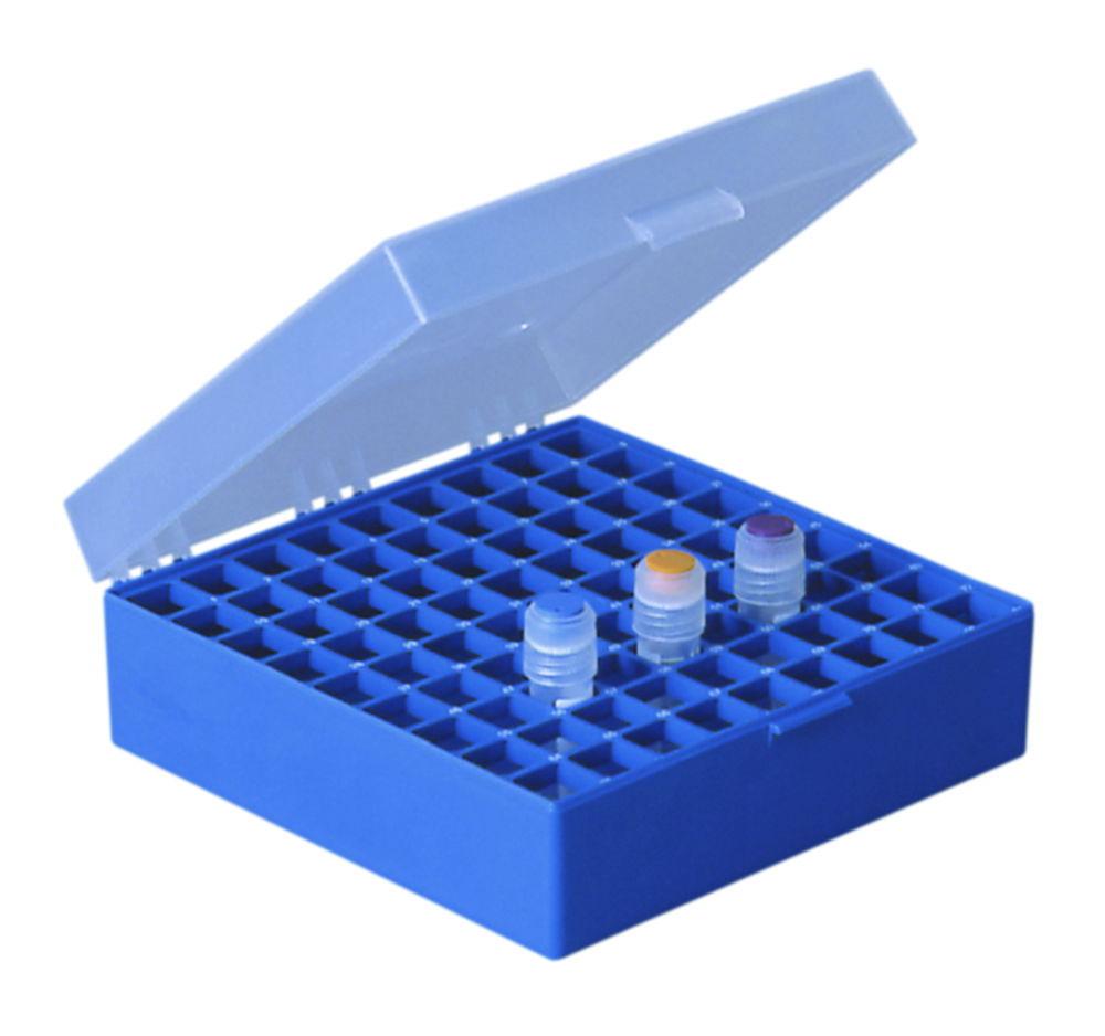 Ratiolab Cryo Box PP – 9x9 Grid, Green, 133 x 133 x 52 mm | LabFriend India